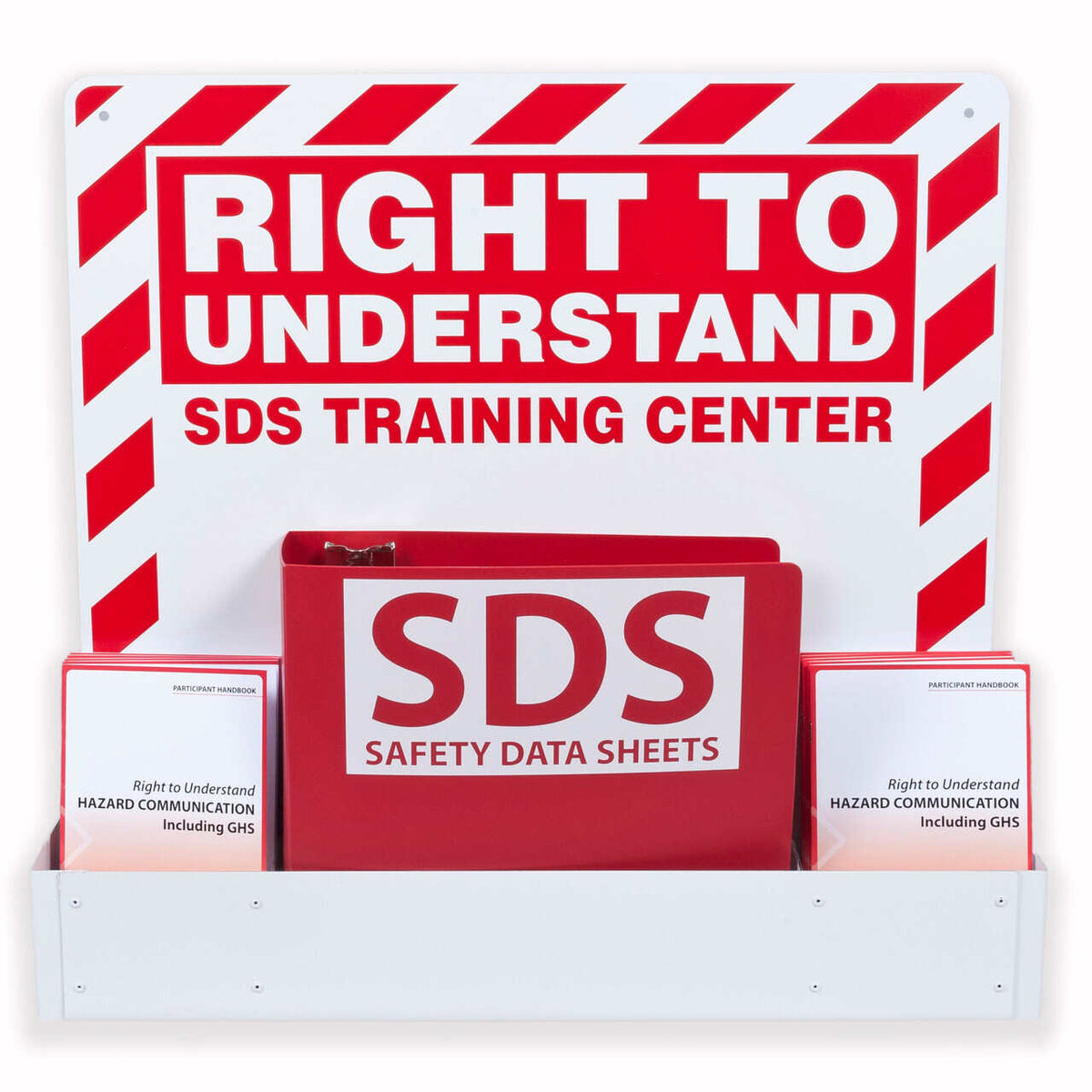 Eco GHS-SDS Training Station, Binder & Booklets, Recycled Aluminum | 6 ...