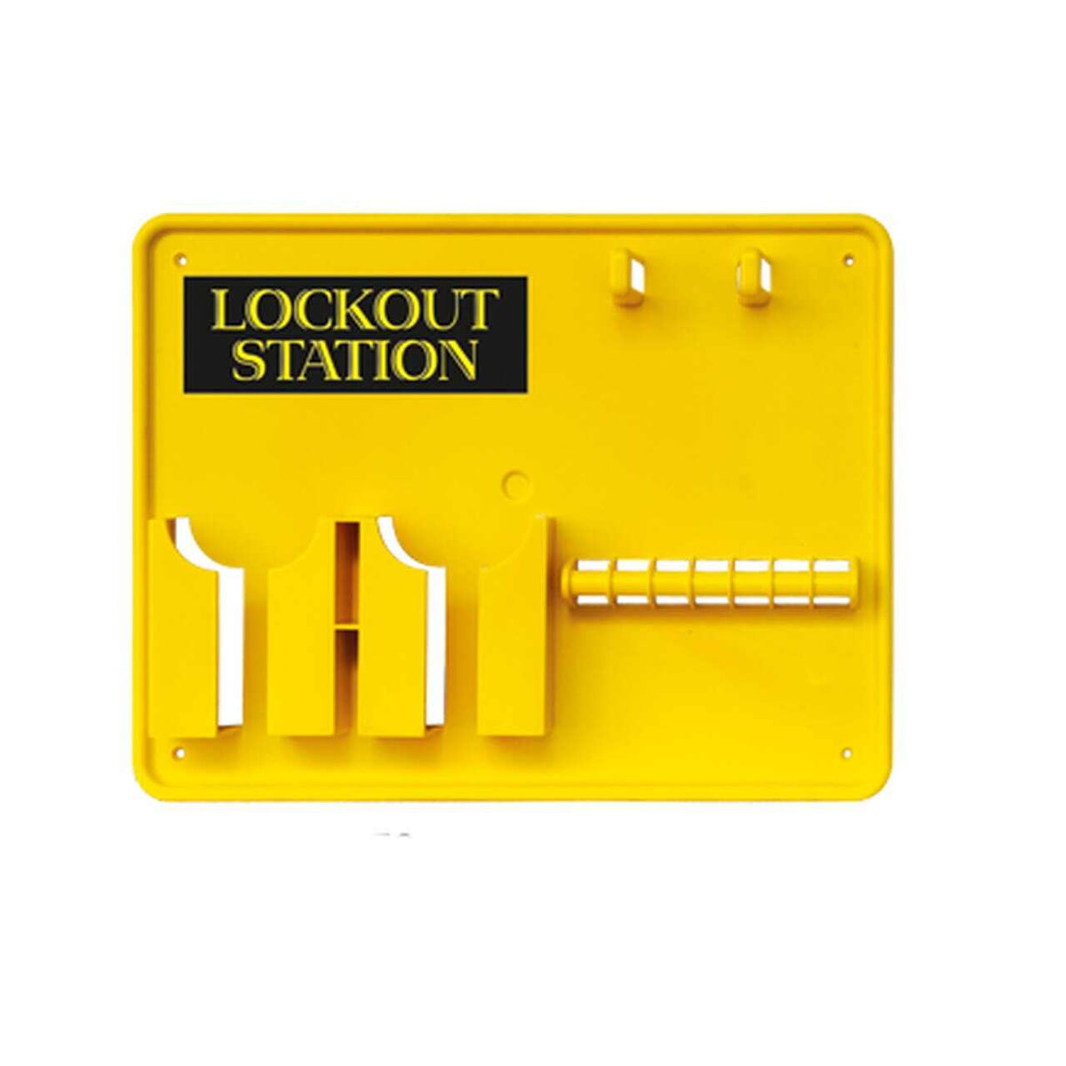 Mini Lockout Tagout Station With 7 Locks Unstocked | 7353 | Rutke Signs ...